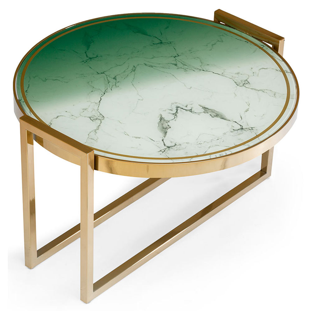 Norman Side Table - Brass, Low – Rouse Home