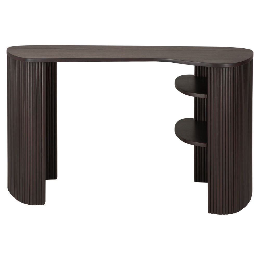 Roller Max Desk - Dark Brown Mahogany – Rouse Home